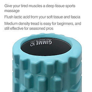 Gimme 10 Premium Foam Roller – Versatile High-Density Muscle & Back Roller for Deep Tissue Massage, Physical Therapy, and Yoga