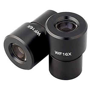 AmScope EP16X23 Pair of WF16X Microscope Eyepieces (23mm)