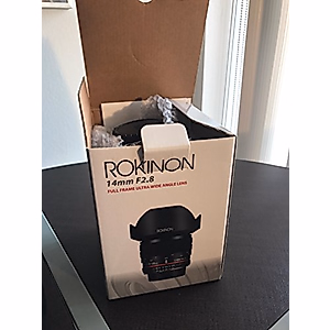 Rokinon FE14M-E 14mm F2.8 Ultra Wide Lens for Sony E-mount and Fixed Lens for Other Cameras