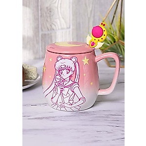 Sailor Moon 16oz Ombre Mug with Molded Spoon Standard