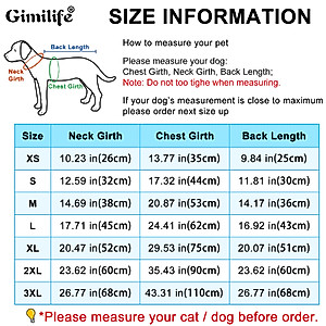 Dog Costume, Gimilife Dog Hoodie, Dog Halloween Costume Pet Xmas Pajamas Outfit, Pet Coat Cartoon Costumes for Small Medium Large Dogs and Cats for Halloween Christmas and Winter - S