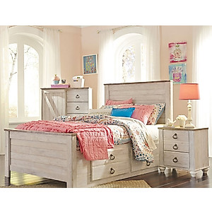 Signature Design by Ashley Willow ton Dresser, White Wash