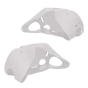 VR Glasses Silicone Lens Cover, Collision Proof Anti Scratch Washable VR Protective Cover for Oculus Quest 2(Grey)