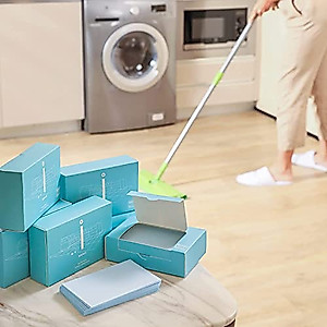 Multi Effect Floor Cleaning Slice,30 load Floor Cleaning Tablets, Mopping concentrated Floor Cleaning Sheets, Water Soluble, Fast Dry, Fresh and no Scent, for Tiles, Hardwood, Wall Tile, Glass, Marble, and Laminate Floor Cleaner, to Clean RV, Car, Yard, G