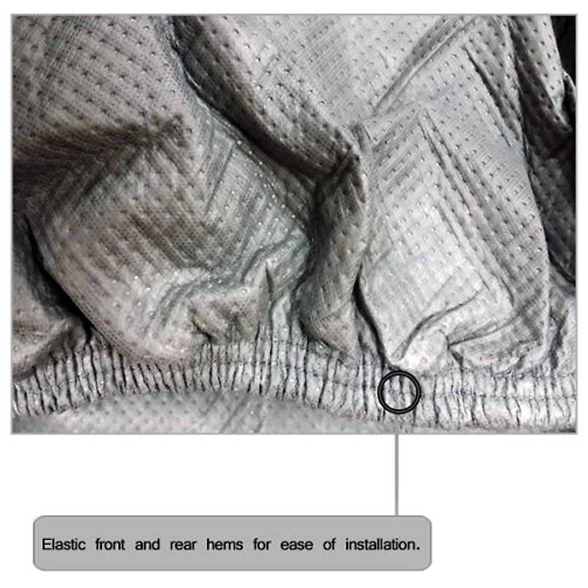 5 Layer Car Cover for GMC Jimmy 1980-1991 4-Door Chevy K5 Blazer 2nd Gen, Semi Custom Fit Full Coverage Pollution, Dust, Sun, Snow, Rain, Hail All Weather Protection, Breathable