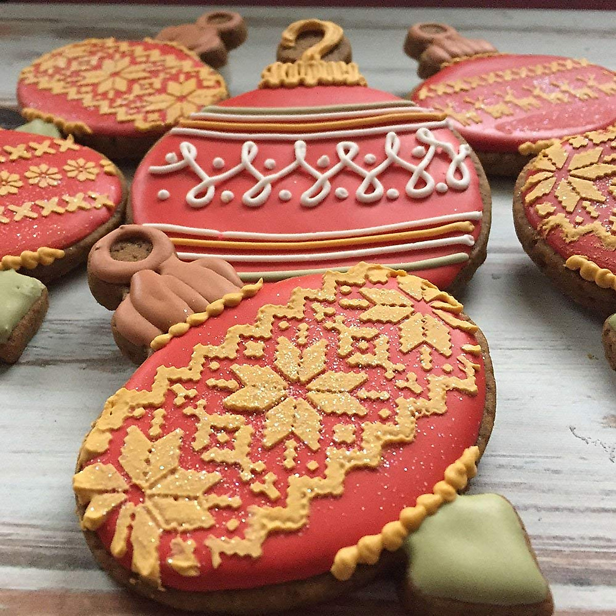 Christmas Finial Ornament Cookie Cutter, 4.25" Made in USA by Ann Clark