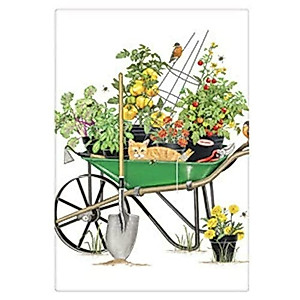 Mary Lake Thompson Flour Sack Towel - Tomato Wheelbarrow