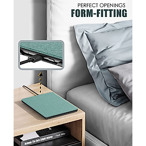 MoKo Case for 6.8" Kindle Paperwhite (11th Generation-2021) and Kindle Paperwhite Signature Edition, Lightweight Shell Cover with Auto Wake/Sleep for Kindle Paperwhite 2021 E-Reader, Green