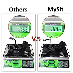 MySit Heavy Duty 500 LBs Office Chair Tilt Mechanism Replacement Parts, 5.9'' x 10.15" Mounting Holes Tilt Control Mechanism