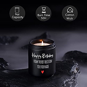 Fairy's Gift Manly Happy Birthday Candles for Husband, Boyfriend, Fiance - Hilarious Husband Birthday Gift Ideas - Funny Birthday Gifts for Husband from Wife, Boyfriend Birthday Gifts from Girlfriend