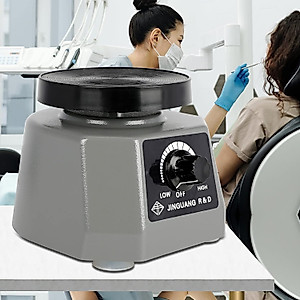 East Dental-Lab Vibrator 4" Round Dentist Equipment,