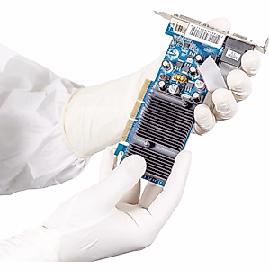 Ansell BUPS-85 BioClean Ultimate Sterile Polychloroprene Glove, 12" Length, Hand Specific, Natural, Size 8.5 (Pack of 200)