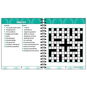 Brain Games - Large Print Crosswords (Swirls)