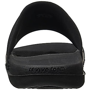 Nike Men's OFFCOURT Slides, Black/White, 9