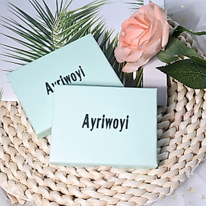 Ayriwoyi 7 Chakra Necklace for Women Natural Stone Necklace Healing Necklace for Women 20 inches Black Agate Beaded Gemstone Necklace