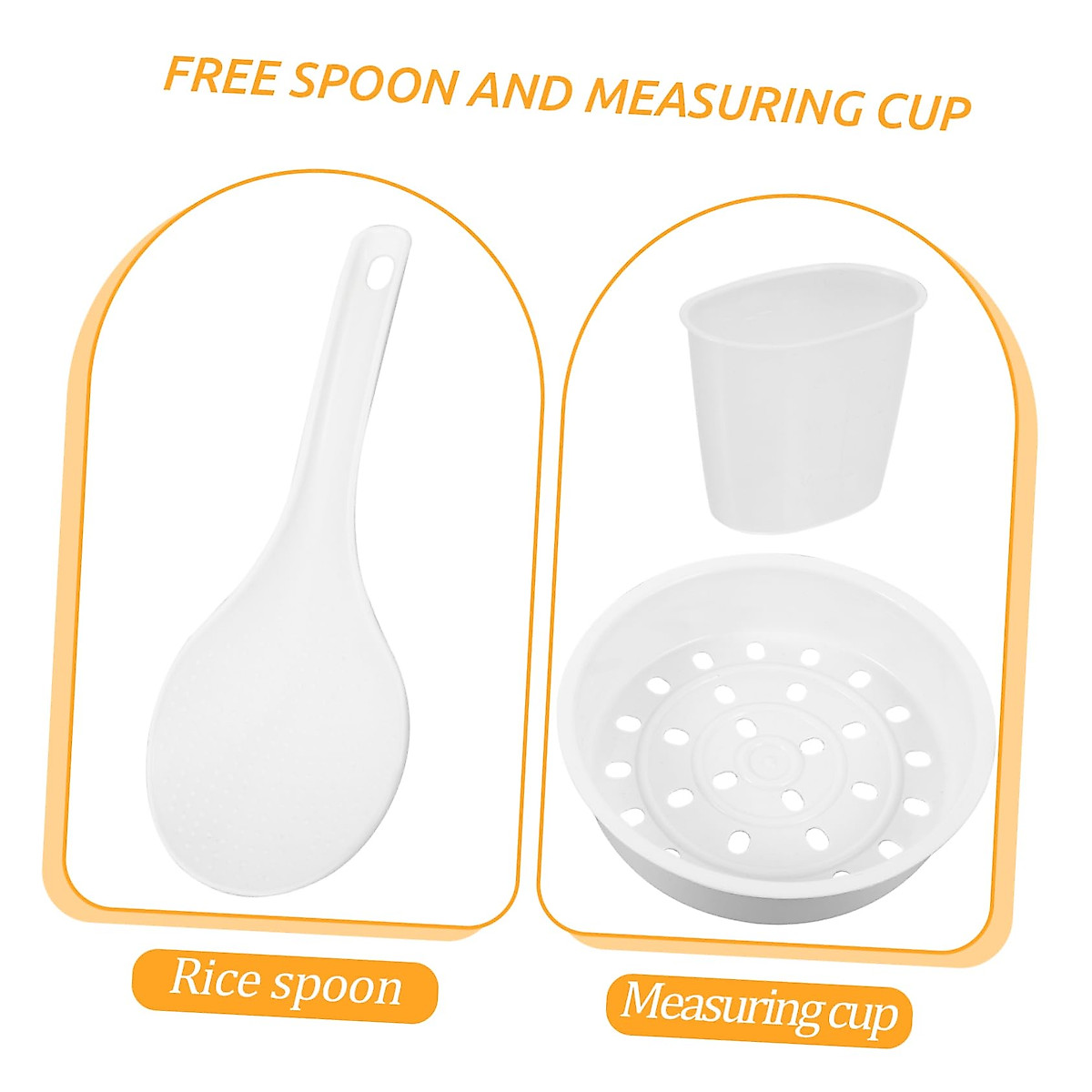 Cabilock Rice Cooker Liner Non-stick Rice Cooker Pot Electric Cooker Inner Pot Rice Cooker Inner Pot Electric Cooker Accessory Cooking Supply Electric Cooker Liner Kitchenware Multi-use Pot