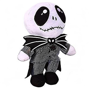 AOPING Jack Skellington Plush Doll Christmas Pumpkin King Jack Plush Stuffed Toy Dolls - 9 Inches
