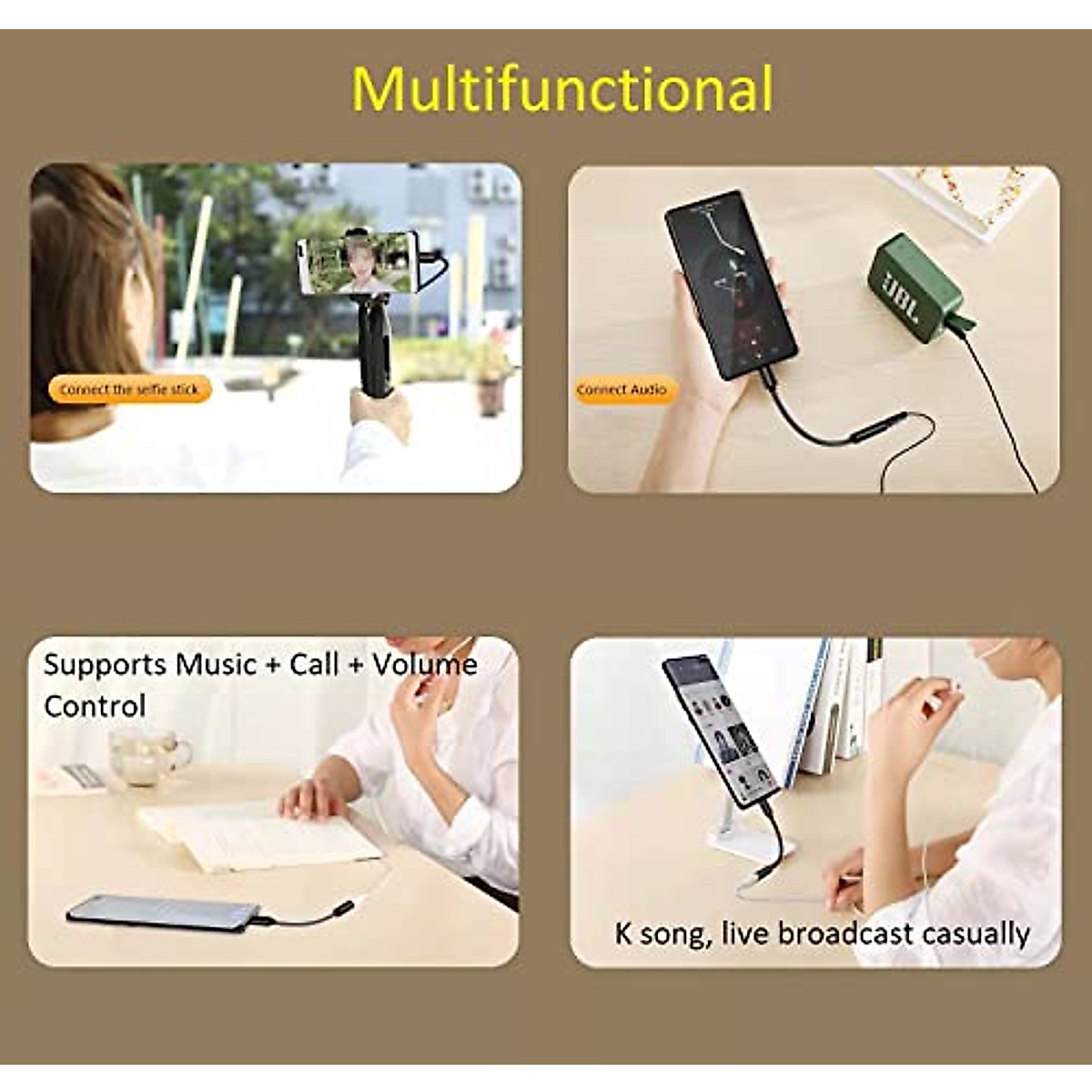 USB C to 3.5mm Pixel 2 Headphone Jack Adapter, Sartyee Nylon Braided DAC Chipset Type C to 3.5mm Audio Adapter USB C to 3.5mm with Realtek Noise Reduction Chip for Pixel 2/XL, HTC U11, Essential ph-1