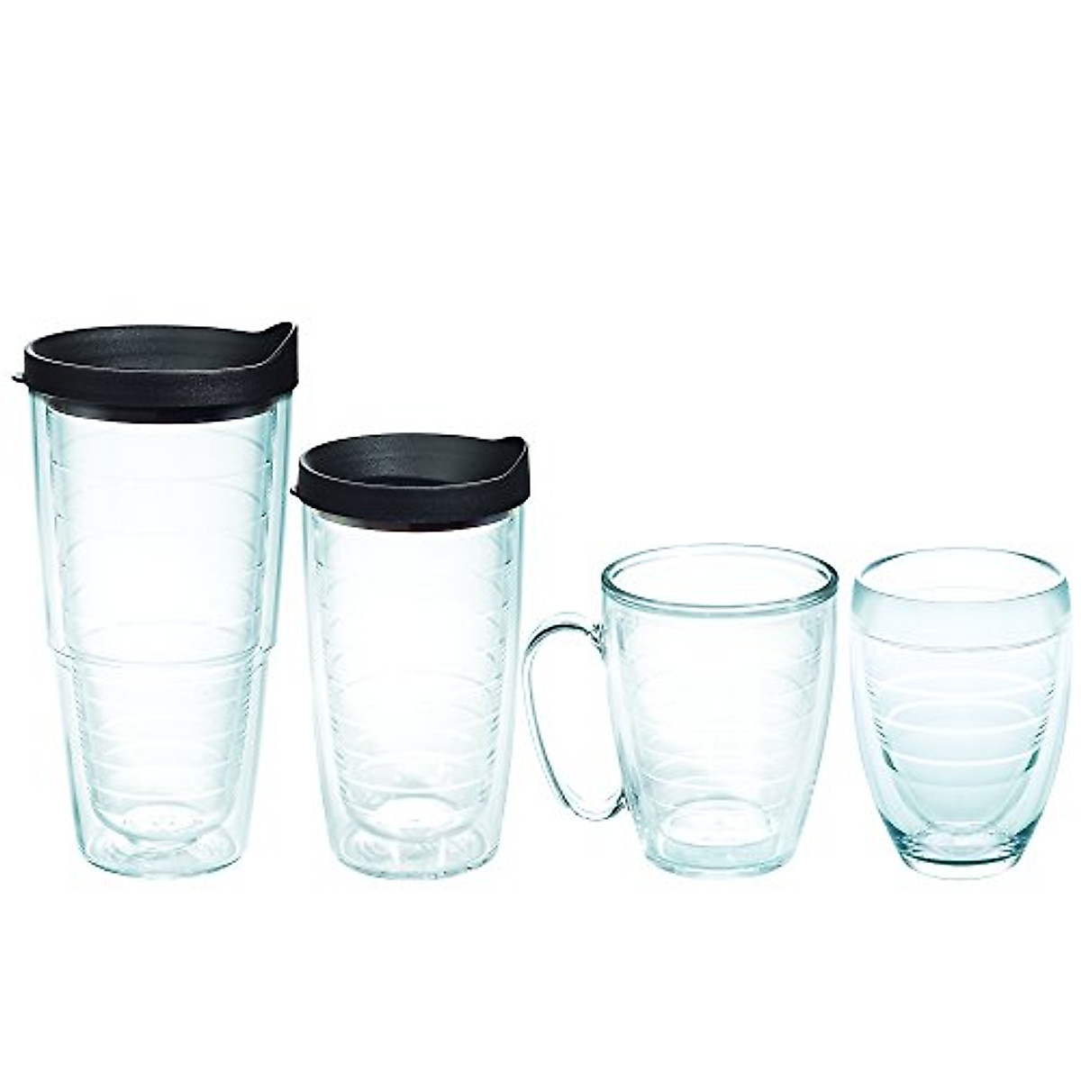 Tervis Tumblers 6-Piece Starter Pack, Clear
