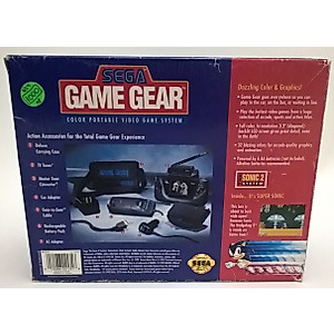 Game Gear Hardware Console with Sonic 2 Game Included