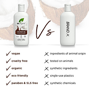 Organic Doctor Organic Virgin Coconut Oil Conditioner, 9 fl.oz.