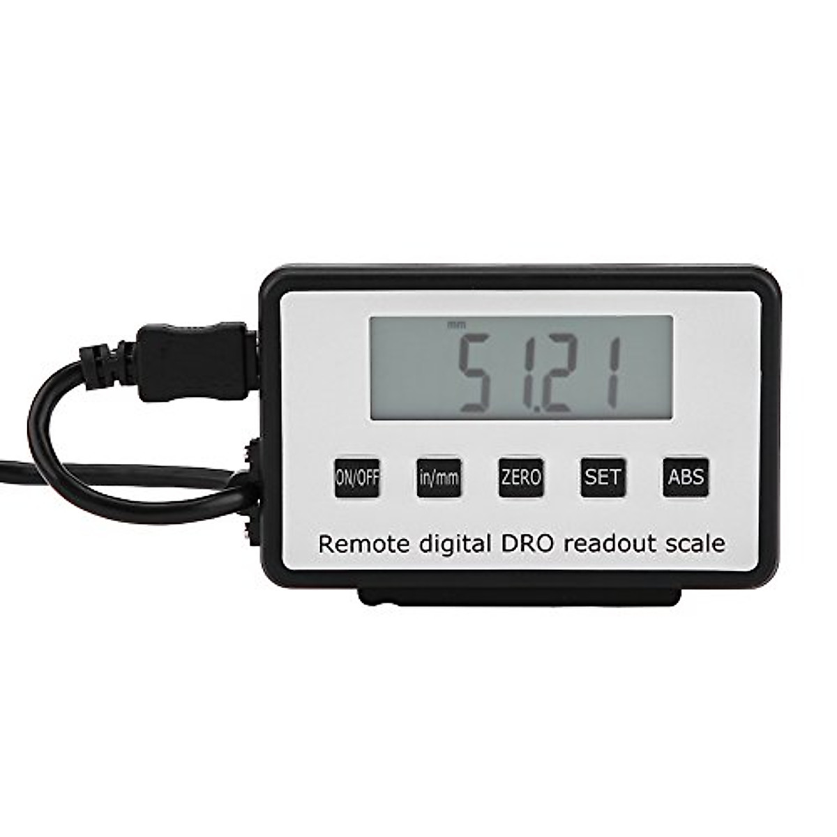 0-300mm Digital Linear Scale, Accurate Digital Linear Scale LCD Display Remote Readout Scale Kit for Milling Machines Lathes, with Mounting Accessories