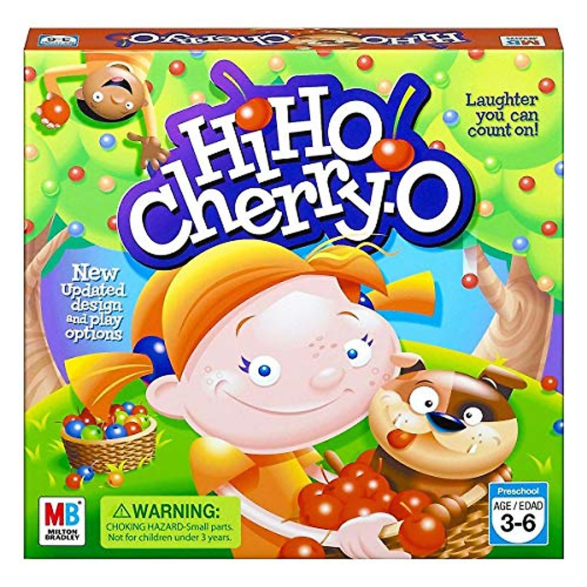 Hasbro Hi Ho! Cherry-O Board Game for 2 to 4 Players Kids Ages 3 and Up (Amazon Exclusive)