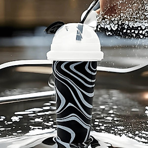 SlushMate Insta Slushy Maker Cup - BPA Free Food Grade Silicone, Leakproof & Odorless Slushy Squeeze Cup for Adults & Kids, Perfect Summer Cooler for Instant Slushies, Ice Creams & Slushi Cups