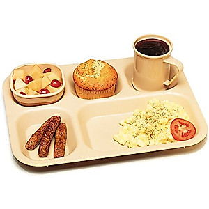 Polycarbonate 5-Compartment Tray