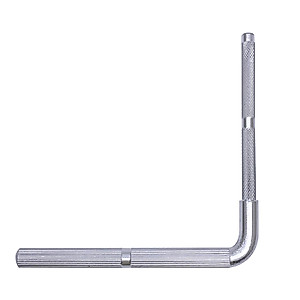 TUOREN Percussion Cowbell Mounting L-Arm for Drum Set Hardware 9.5mm/12mm