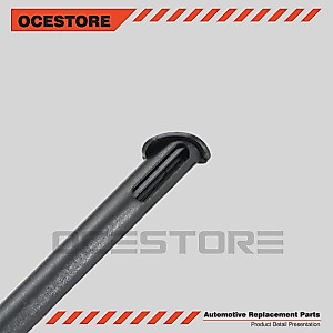 OCESTORE 5 Pcs Stylus Pens for New 3DS XL 2015 High Accuracy Sensitive Plastic Slot Pen Replacement for Touch Screen Black