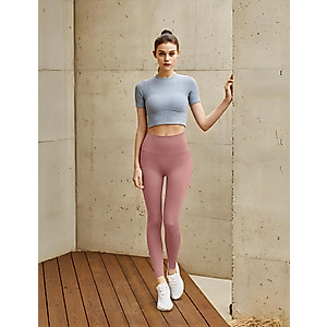 Blisset 3 Pack High Waisted Leggings for Women-Soft Athletic Tummy Control Pants for Running Yoga Workout Reg & Plus Size