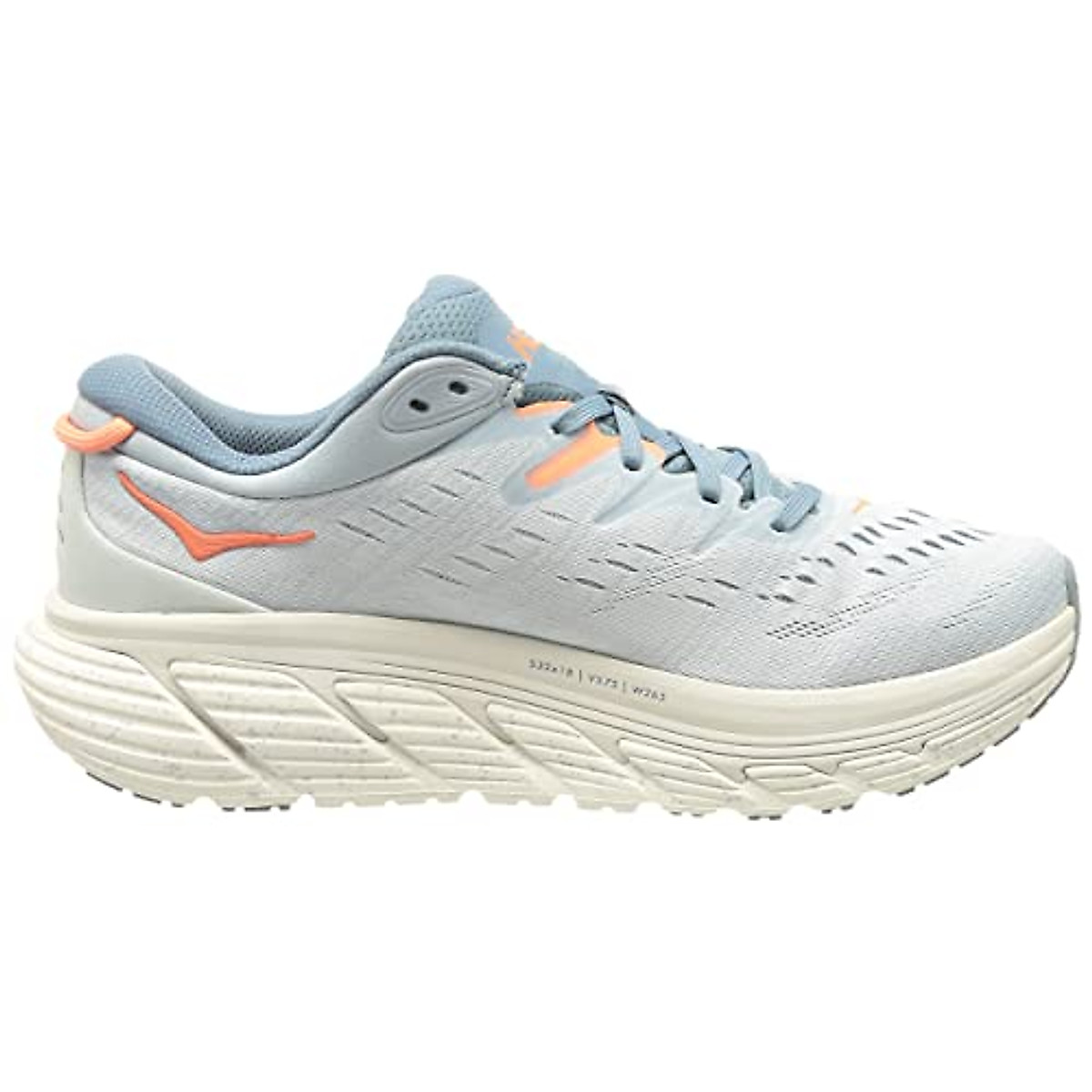 HOKA ONE ONE Women's Running Shoes, Blue Fog Plein Air, 8.5
