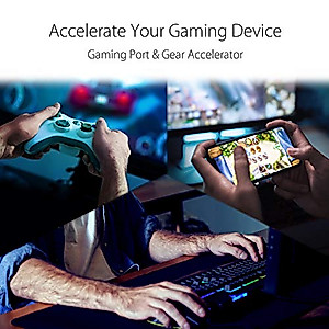 ASUS AX5700 WiFi 6 Gaming Router (RT-AX86S) – Dual Band Gigabit Wireless Internet, up to 2500 sq ft, Lifetime Free Internet Security, Mesh WiFi Support, Gaming Port, True 2 Gbps