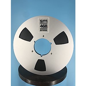 NEW RTM PYRAL SM468 1/4" 2500' 762m 10.5" Metal Reel NAB Hinged Box RMG/EMTEC Studio Mastering Tape R35120