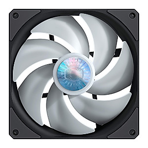 Cooler Master SickleFlow 140 ARGB Case & Cooling Fan - ARGB Motherboard Compatible, Translucent Air Balance Blades, 67 CFM, 2.25 mmH2O, 10 to 27 dBA - ARGB