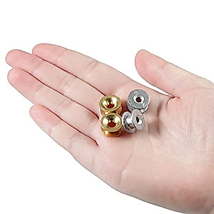 SPEEDWOX 12 Pcs Grass Trimmer Head Eyelets Sleeve String Trimmer Garden Brush Cutter Parts Accessories Replacement Parts for Engine String Trimmers with Plastic Storage Box