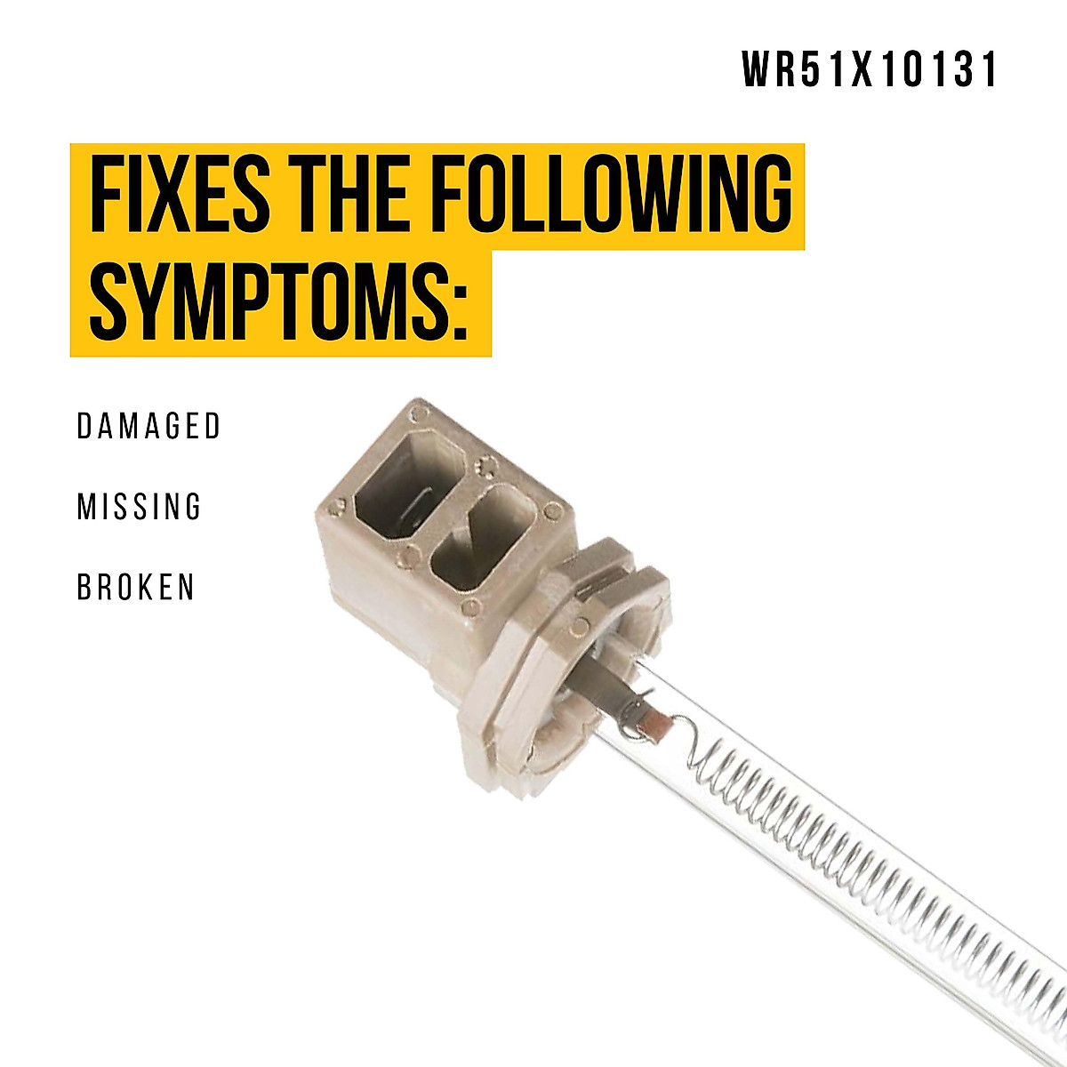 PartsBroz WR51X10131 Freezer Defrost Heater - Compatible With General Electric Refrigerator - Replaces AP5736548 3033080 PS5573655 Ultra Durable Replacement