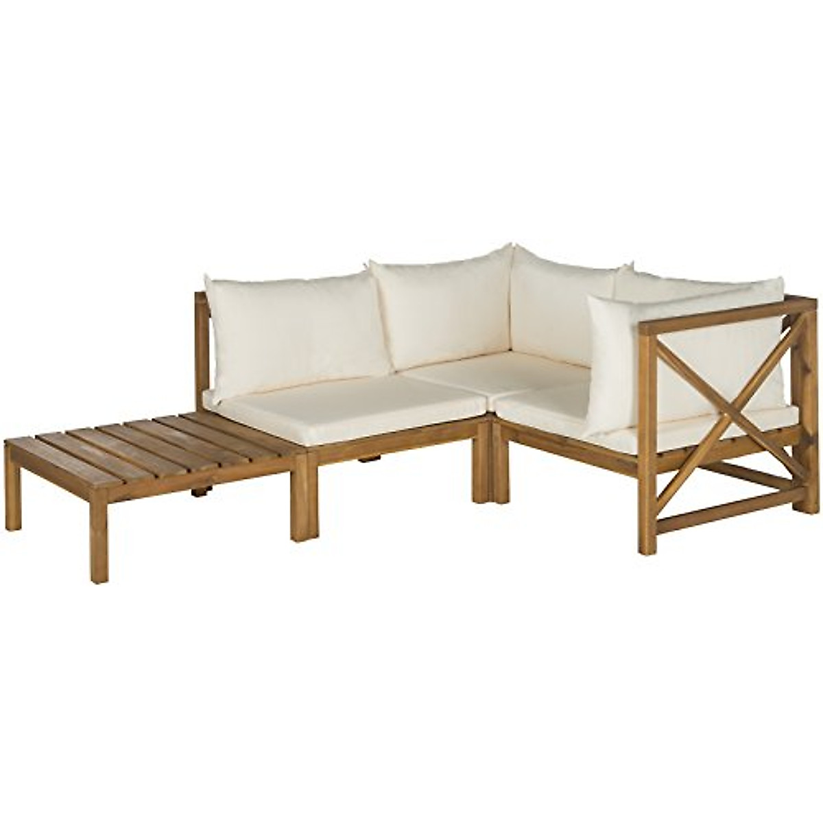 Safavieh Outdoor Collection Lynwood Outdoor Sectional Sofa