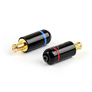 1Pair Audio Headphone Adapter for Audio ATH-CKS1100 LS400 LS300 E40 E50 E70 Blk
