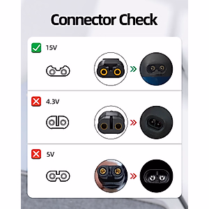 15V Charger Fit for Philips Norelco Oneblade QP6510 QP6520 QP6530 QP6550 Shaver One Blade HQ8505 Power Cord Replacement Supply Adapter