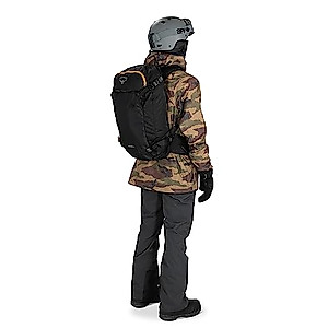 Osprey Soelden 32L Ski and Snowboard Backpack, Black, One Size