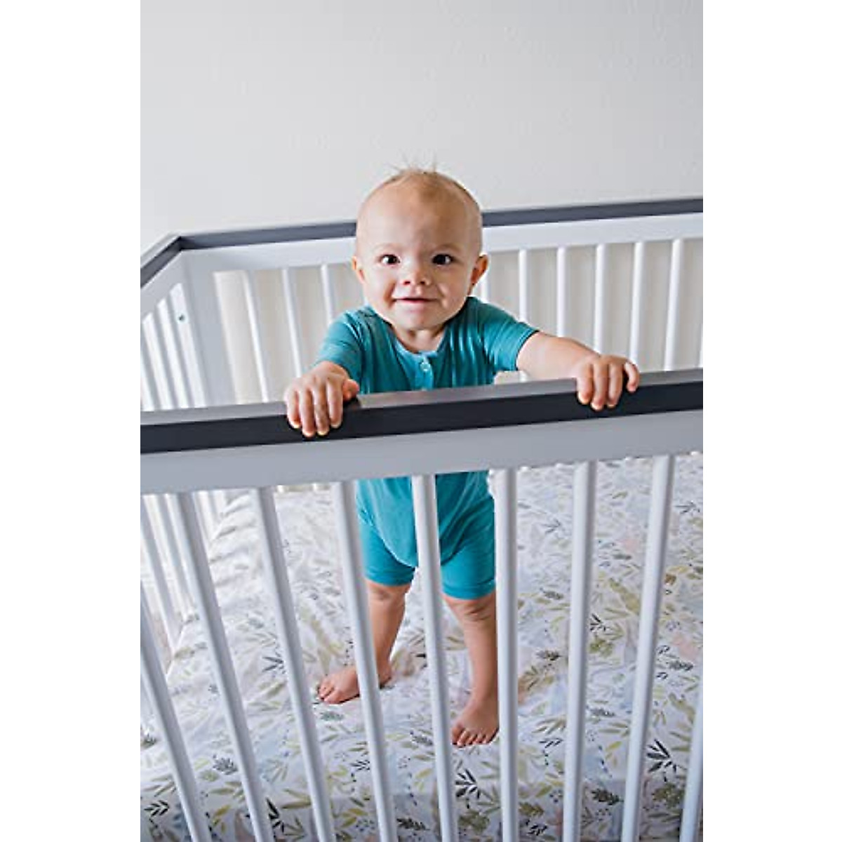 Premium Fitted Knit Crib Sheet/Toddler Sheet Rex by Copper Pearl