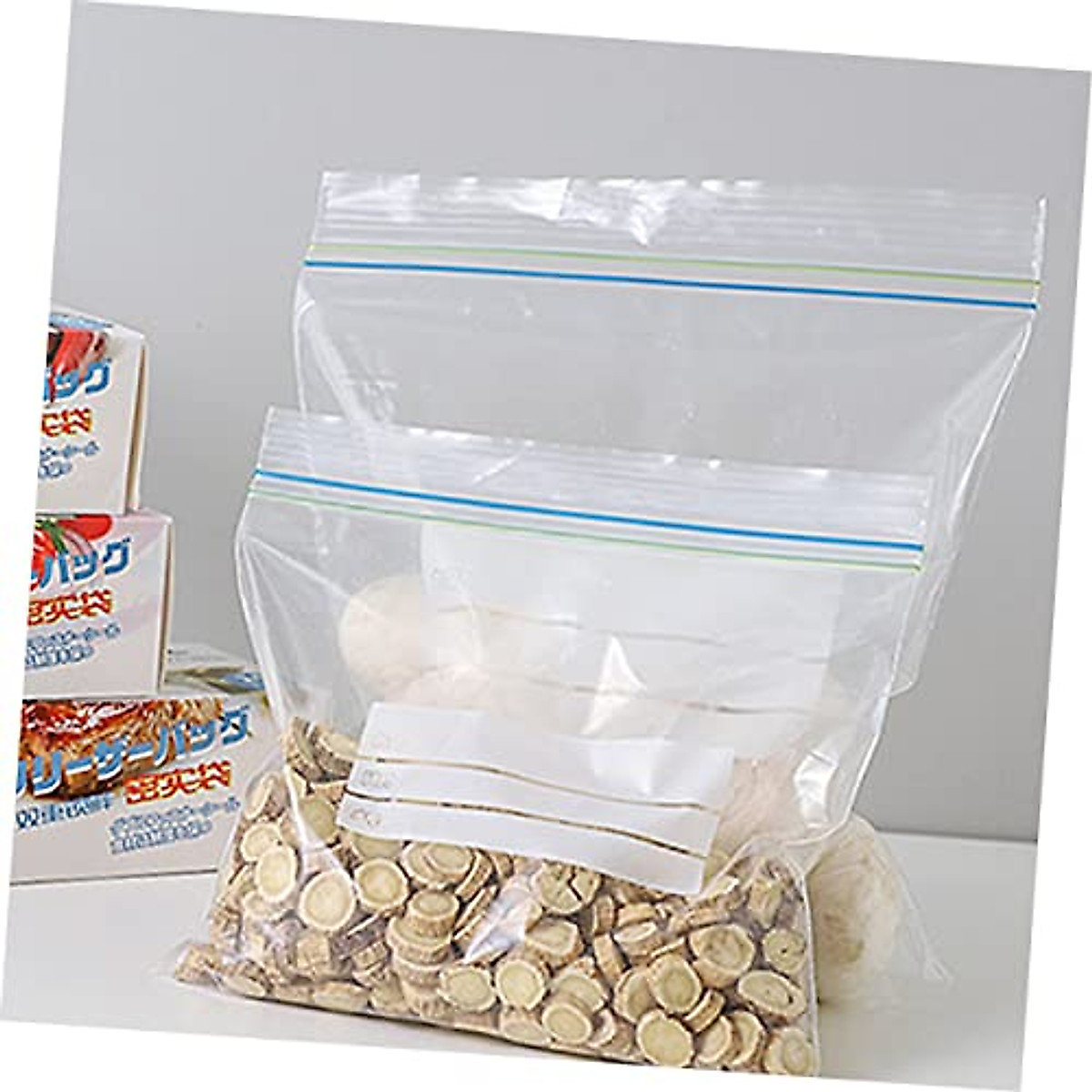 Zerodeko 180 Pcs Storage Bag Vacume Seal Bags Gallon Freezer Bag Reusable Food Freezer Bags Seal Fresh Sealed Leakproof Freezer Bag Leakproof Bags Sealed Fresh Child Refrigerator Toiletries