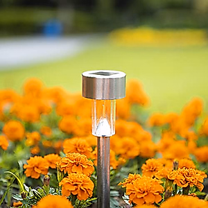 SOWSUN Solar Pathway Lights Outdoor ,Solar Powered Landscape Garden Lights for Pathway ,Lawn, Patio, Yard,Path,Walkway Decoration-12 Pack(White)