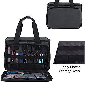 Sewing Basket Bead Organizers and Storage Adjustable Compartments Bead Storage Containers Diamond Painting Storage Jewelry Making Kits Organizer for Sewing Tools Diamond Art Accessories and Tools