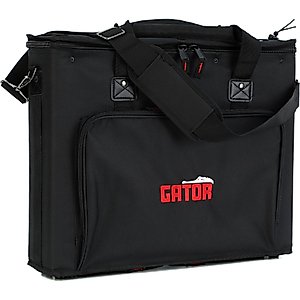 Gator Cases Portable 2U Rack Bag with 14" Rackable Depth; (GRB-2U)