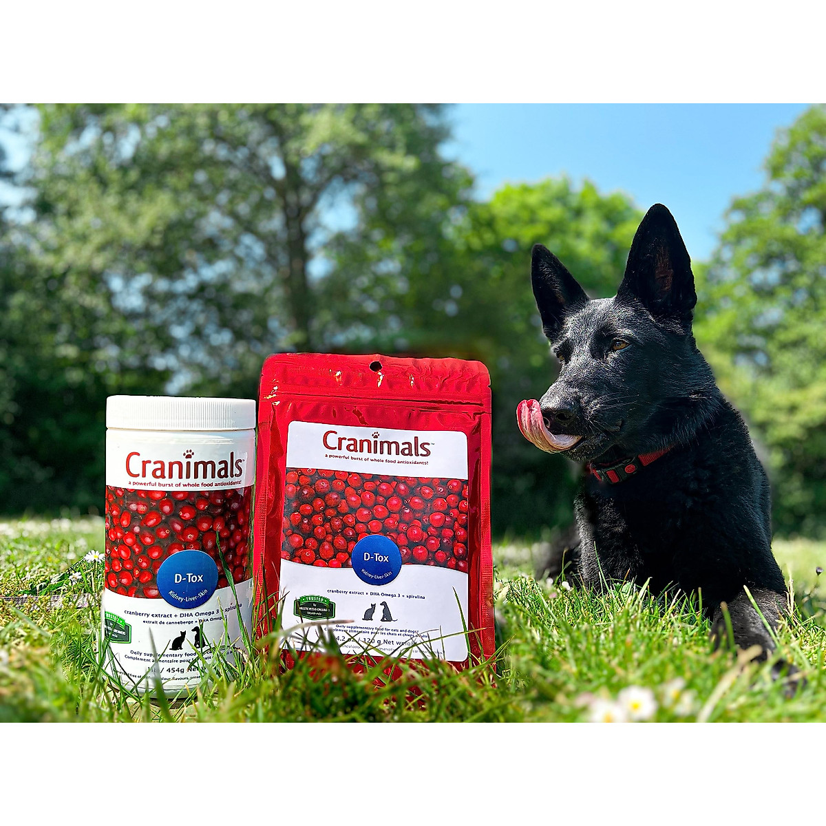 Cranimals D-Tox Supplement for Dogs, 4.2 oz