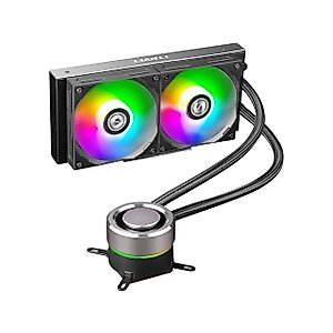 Lian-Li Galahad 240mm High Performance RGB CPU Water Cooler Black