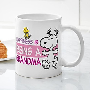 CafePress Happiness Is Grandma Mug Ceramic Coffee Mug, Tea Cup 11 oz